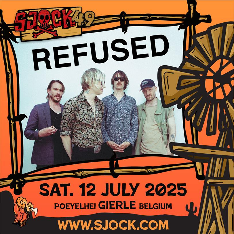 Afscheidsshow Refused en meer voor Sjock 2025 - White Room Reviews